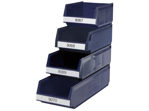 Blue Modular Bins Polypropylene Gigant