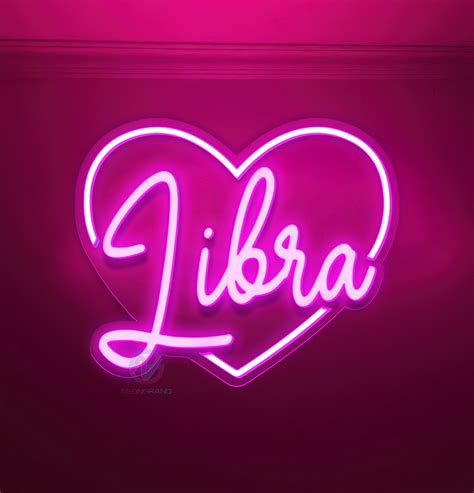 Custom Zodiac Led Neon Wall Decor Light Sign Handmade Zodiac Etsy
