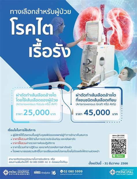 🩺ทางเลือกสำหรับผู้ป่วยโรคไตเรื้อรัง 👉ผ่าตัดทำเส้นเลือดล้างไต โดยใช้