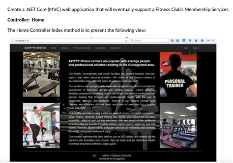 Create A Net Core Mvc Web Application That Will