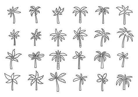 Tree Outline Vector Art Icons And Graphics For Free Download