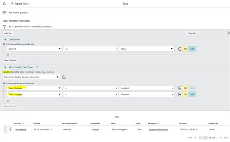 Solved Re How To Create A Report On All Interaction With Servicenow Community