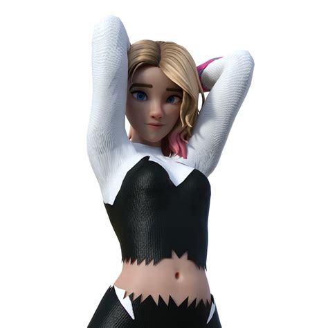 Spider Gwens Belly Button By Femalenavelart On Deviantart