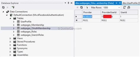 Using Facebook To Authenticate Your Aspnet Mvc Website Dotnetcurry