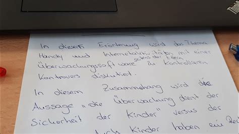 Brief C1 Einleitung Mindestens 50 Wörter Youtube
