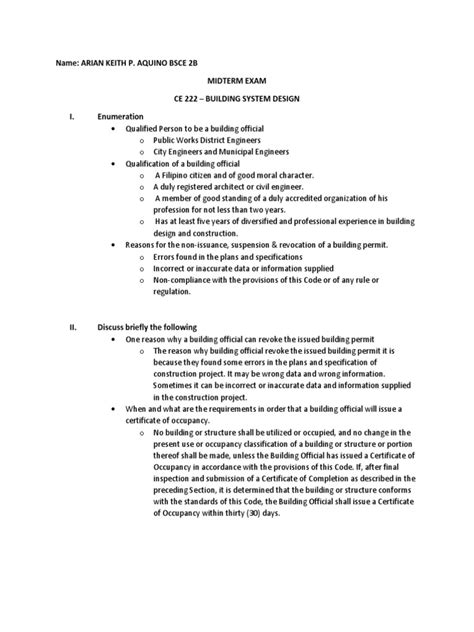Ce 222 Midterm Exam Pdf Specification Technical Standard Justice