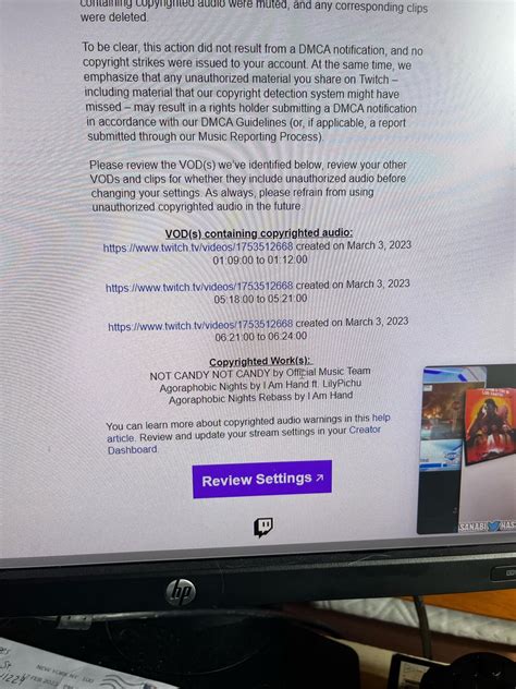 Someones Claiming Copyright On Lilys Music I Thought She Had Said Her