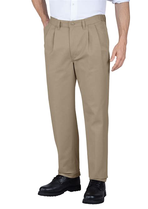 Genuine Dickies Pleated Front Comfort Waist Pants Corporate Cleaners