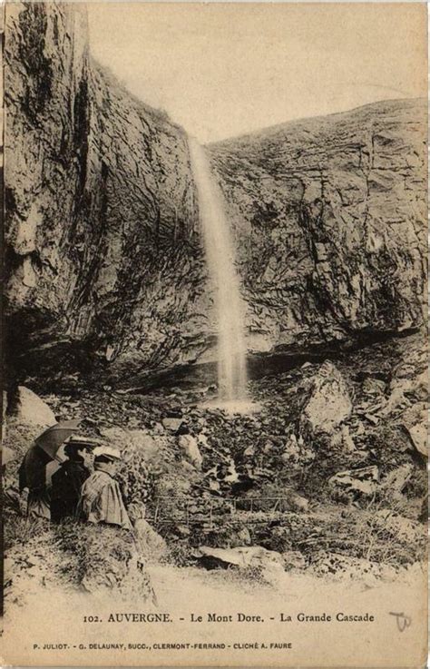 Le Mont Dore La Grande Cascade à Mont Dore Cartorum