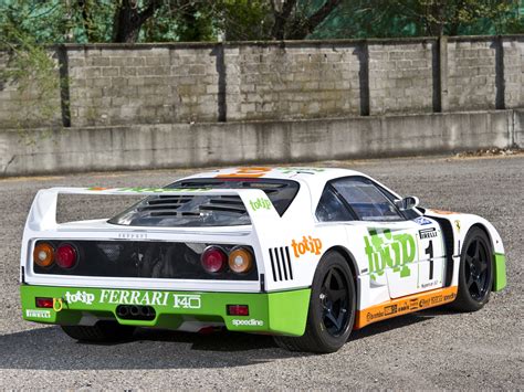 1989 Ferrari F40 G T Race Racing Supercar Wallpapers Hd Desktop