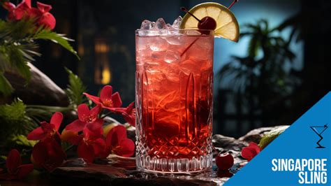 Singapore Sling Cocktail Reicpe Food And Drink Recipes