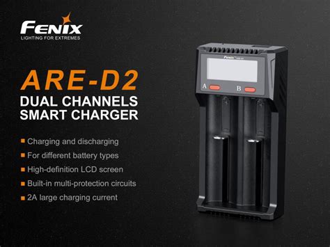 Fenix Are D Dual Bay Smart Battery Charger Everything Fenix
