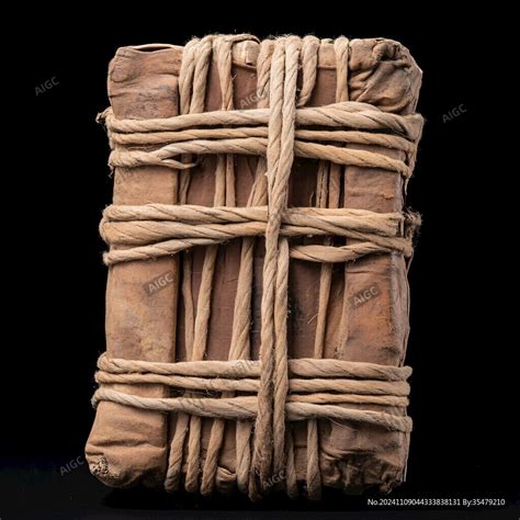 Ai创作图捆绑的麻绳 捆绑绳 棕绳制品 汉代绳纹砖 新石器时代编织物 包裹的成人木乃伊 戮记绳纹砖 横着的麻绳 棕绳残件 一捆棕绳 锁束捆 捆绑的 汉代编织带 西汉渔网 编织包装nipic