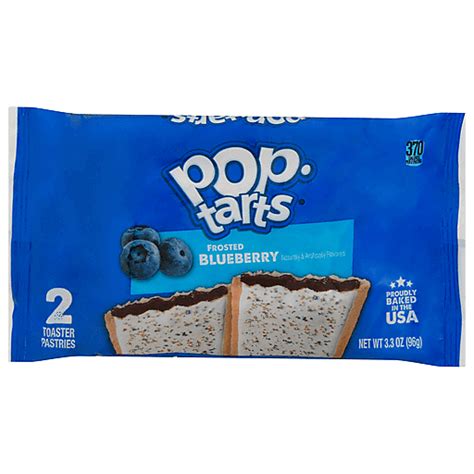 Pop Tarts Frosted Blueberry Toaster Pastries 2 Ea Toaster Pastries And Breakfast Bars Sullivan