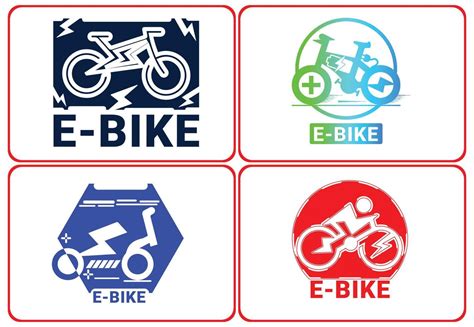 E Bike Logo And Icon Design Template 11147898 Vector Art At Vecteezy