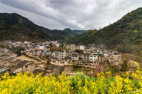 中国安徽省歙县庙前村春天风光站酷海洛正版图片视频字体音乐素材交易平台站酷旗下品牌