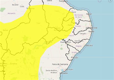 Inmet emite alerta amarelo de baixa umidade para cidades da Paraíba Paraíba G