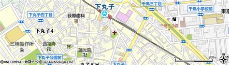 東京都大田区下丸子3丁目10の地図 住所一覧検索｜地図マピオン