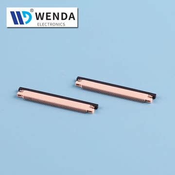 China 0 5mm Pitch Push Pull H1 2mm FFC FPC Connector On Global Sources Ultrathin Connector