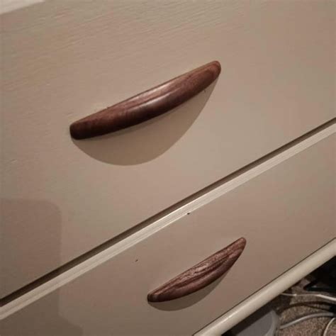Walnut Wood Drawer Pulls Knobs Cupboard Handlesbeech Drawer Knobs