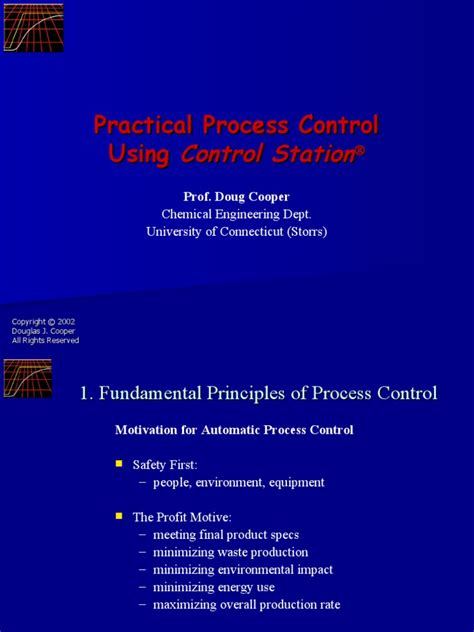 Practical Process Control Using Control Station Pdf Control Theory