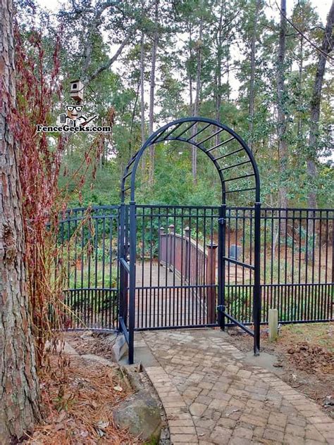 Aluminum Fence Fence Geeks Wrought Iron Fences Gates And Access