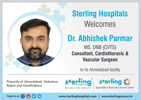 We Are Pleased To Announce The Sterling Hospitals