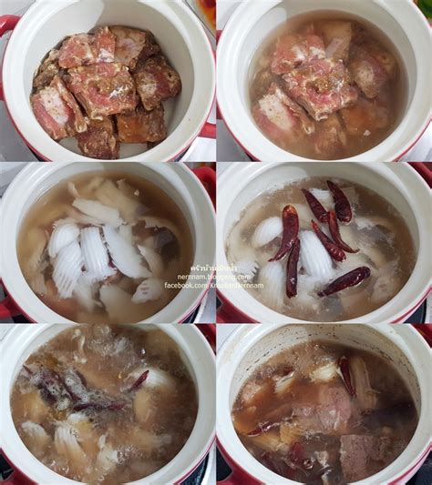 วิธีทำ ซี่โครงหมูตุ๋นมะพร้าวอ่อน น้ำซุปเข้มกลมกล่อม อร่อยครบรส Ideapunsuk