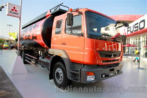 Fuso Fj 2523r 6×2 Heavy Tanker Front Three Quarters Left At The 2014