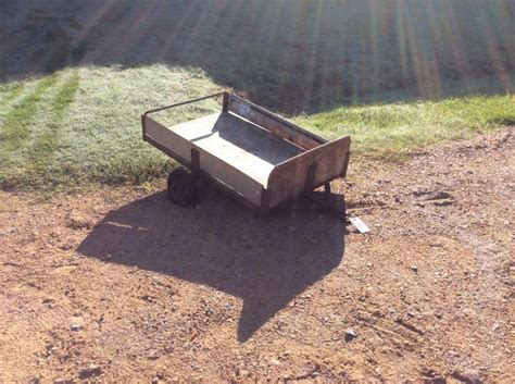 Homemade Lawn Cart Taylor Auction And Realty Inc