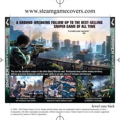 Steam Game Covers Sniper Ghost Warrior Box Art