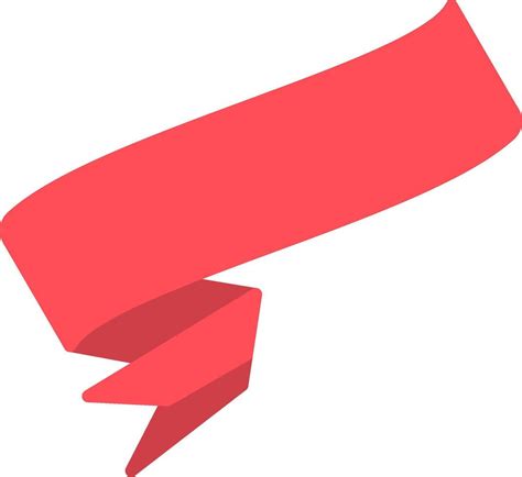 Folded Ribbon Flat Icon 53932920 Vector Art At Vecteezy