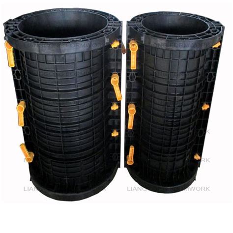 Reusable Lightweight Plastic Formwork For Concrete Construction Wall