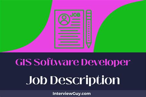 Gis Software Developer Job Description Updated For 2025