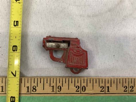 Vintage Miniature Metal “gun” Pencil Sharpener Quick Bids