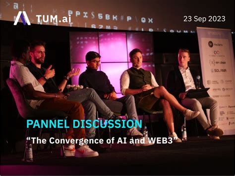 Laurenz Sommerlad On Linkedin Panel Discussion On The Convergence Of Ai And Web3 📢 It Was A Great