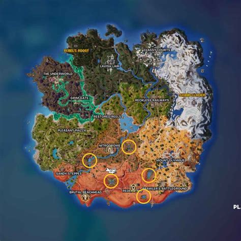 All Oasis Pools Locations In Fortnite Chapter 5 Season 3 Videogamer