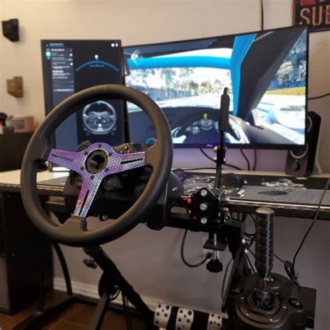 Logitech G G F Steering Wheel Mod Addon With Shifters Etsy