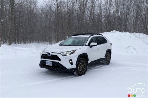 Toyota Rav4 Hybride Woodland 2023 Essai Routier Dans Le Champ — 969 Ckoi