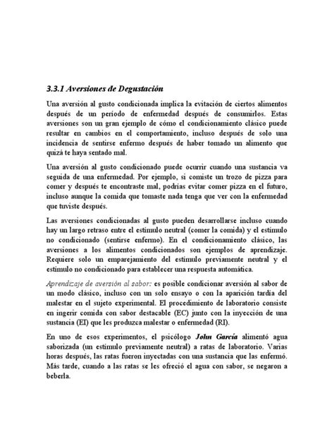 Aplicaciones Del Condicionamiento Pavloviano Pdf