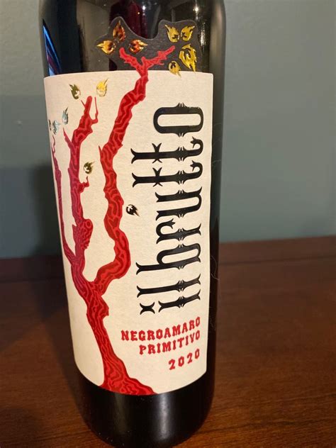 2020 Cantine Due Palme Il Brutto Negroamaro Primitivo Italy Puglia