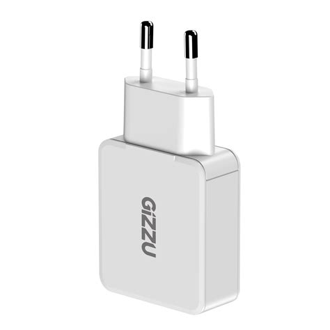 Gizzu 2 Port 45w Gan Wall Charger Naxlavcom
