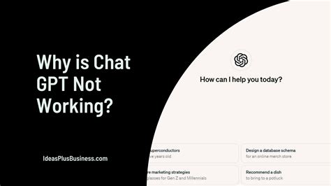 Why Is Chat Gpt Not Working 25 Issues And Easy Solutions