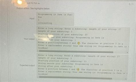 Solved 6 Position Prompt Correcta Output Differs See