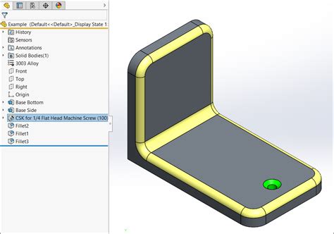 SOLIDWORKS Features Copy Vs Move SOLIDWORKS Features Copy Vs Move