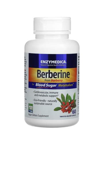 Берберин из Барбариса ENZYMEDICA Berberine from Barberry 60 капсул ...