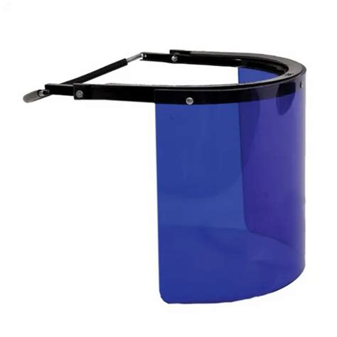 Cobalt Blue Acrylic Sheet Heat Resistance Face Shield For Industrial