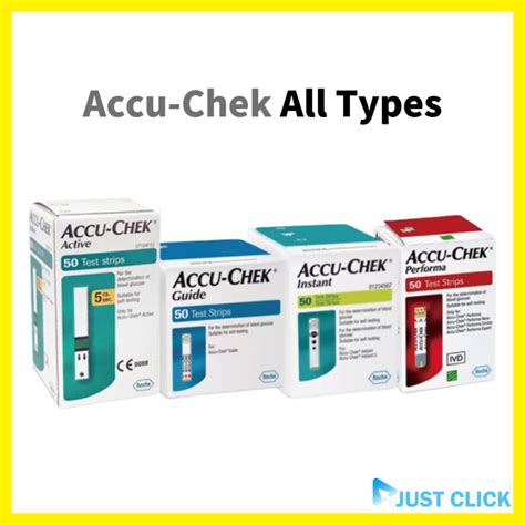 Accu Chek Test Strips 50s Active Instant Performa Accucheck Accu