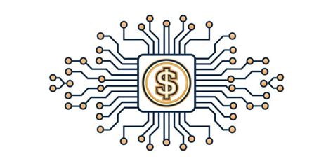 3D AI Algorithm Icon For Financial Strategy Concept Perfect For Vector