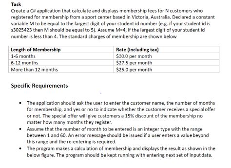 Solved Task Create A C Application That Calculate And Chegg